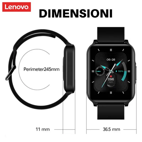 SMART WATCH LENOVO S2 PRO NOIR – Chronotech